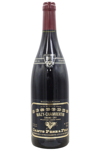 MAZY CHAMBERTIN GRAND CRU 2017 (CAMUS) Vintners 注文サイト